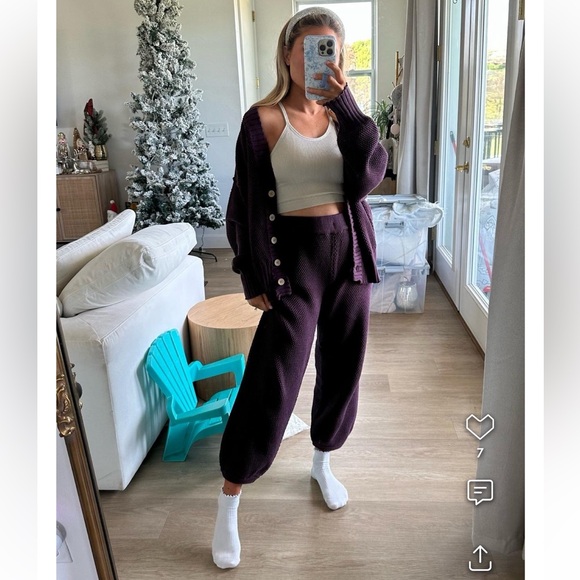 Free People | Intimates & Sleepwear | Hailee Cardi Set | Poshmark